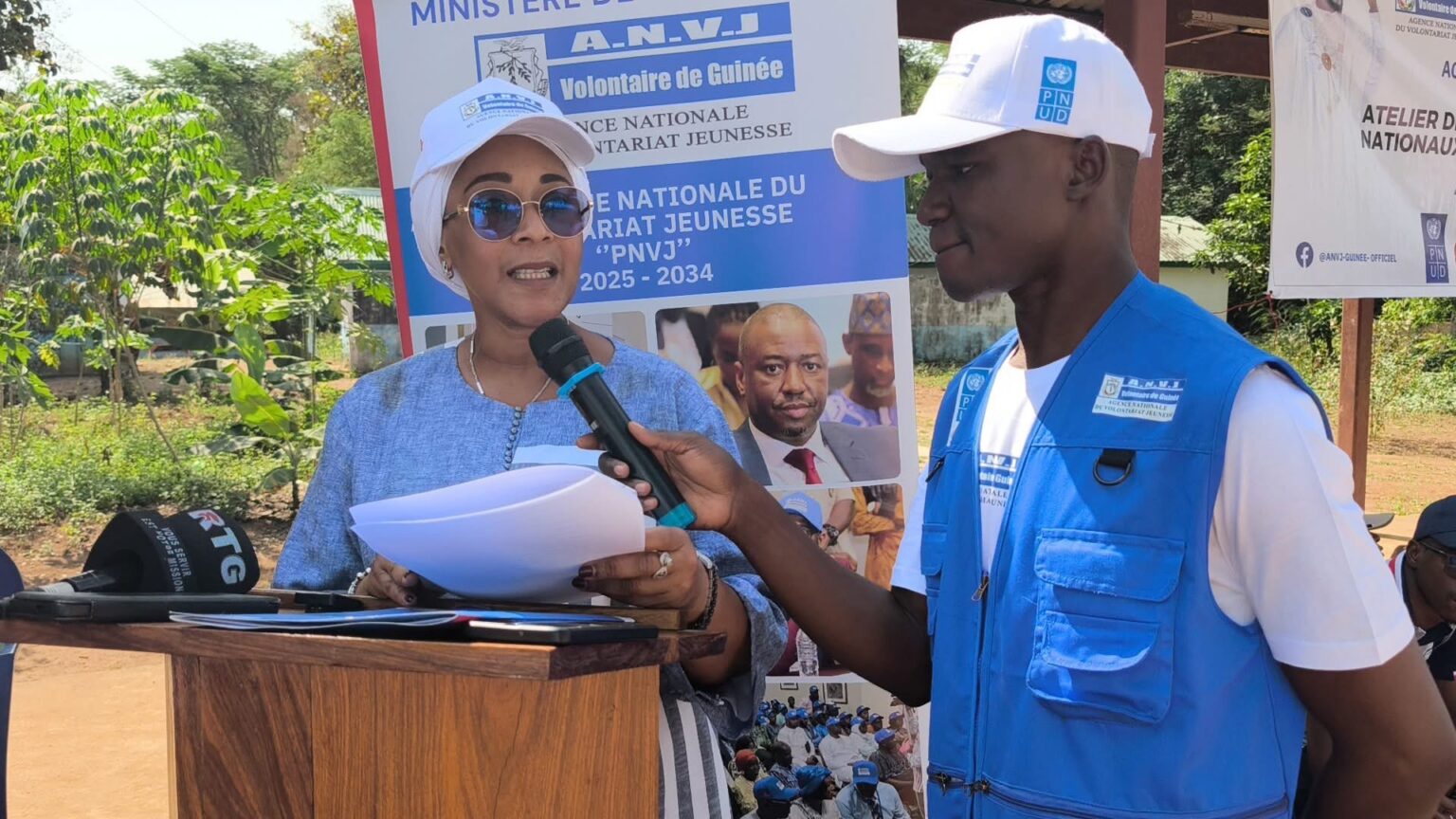 Centre SCAD de Kindia : Le DG de l’ANVJ, Macka Baldé lance la formation ...